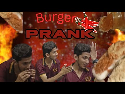 Burger🍔 Prank Hassan k Sath😋||Prank Gone Wrong||#vlog #foryou #prank ...