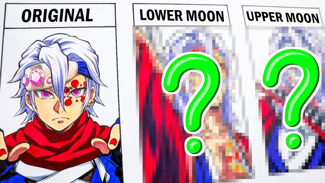 Drawing Uzui Tengen Original | Lower Moon | Upper Moon - [ Kimetsu no ...