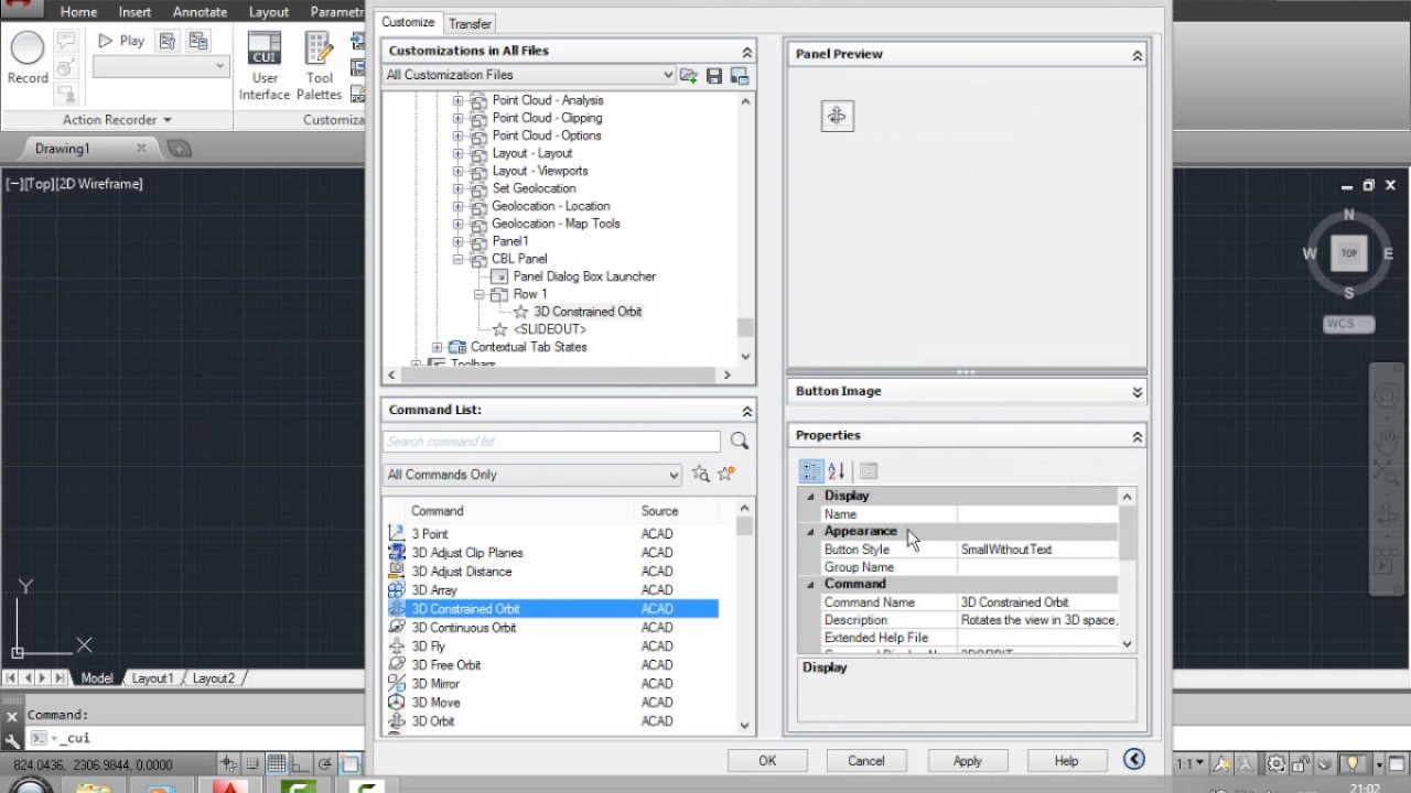 Personalizar Interface en AutoCAD - YouTube
