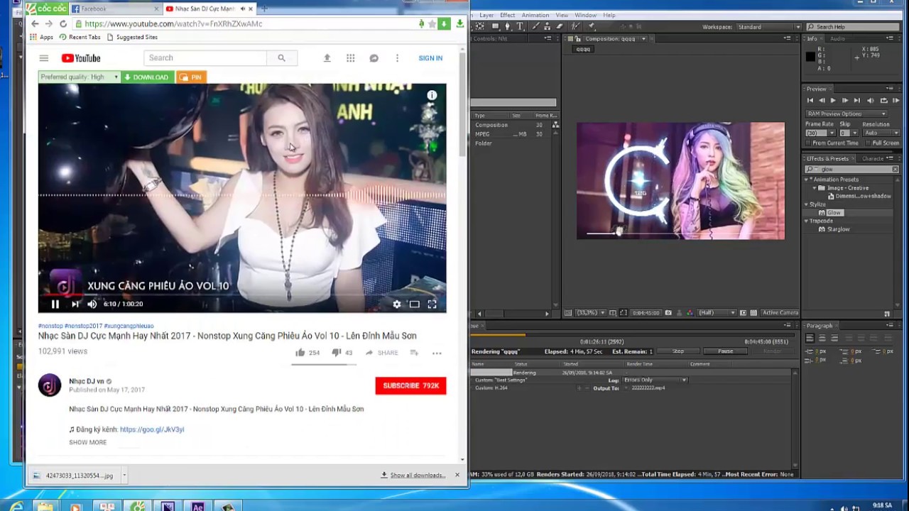 Hướng Dẫn Xuất Video After effect CS6 - Adobe Media Encoder CS6 - Nht ...