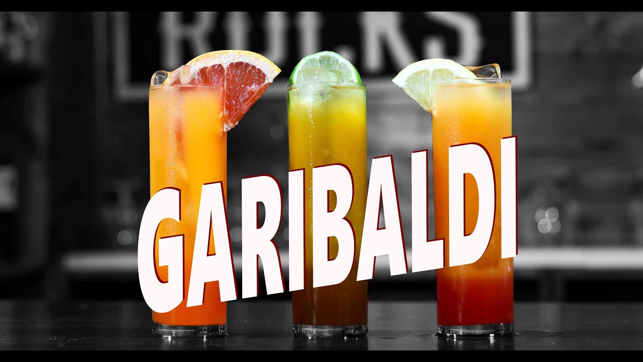 How To Make The Garibaldi - YouTube