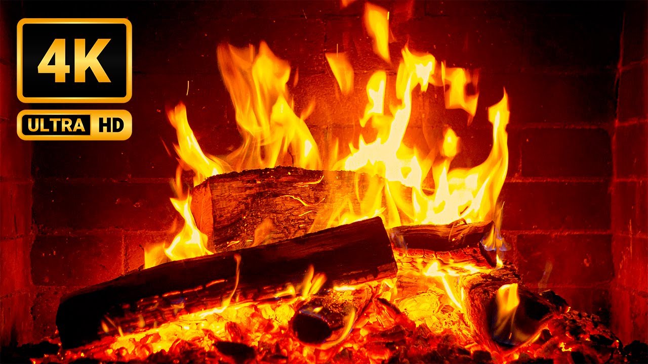 🔥Tranquil Fireplace Jazz Piano | Relaxing Fire Sounds mixed with ...