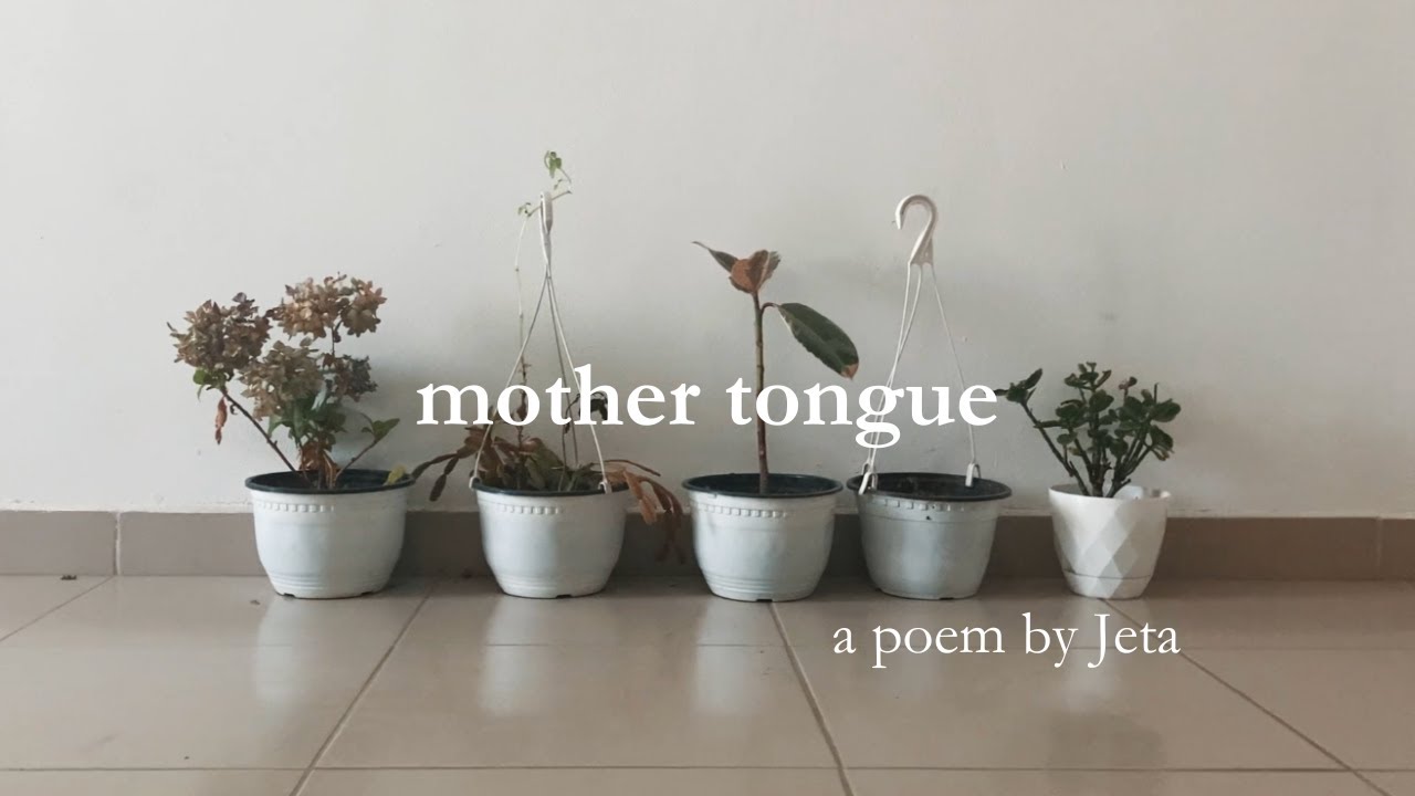 mother tongue (a poem by Jeta) - YouTube