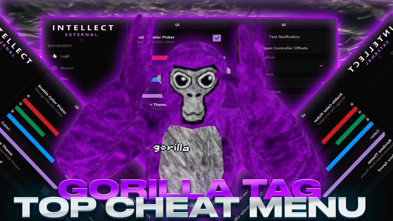 **Updated** Gorilla Tag - TOP Cheat Menu | Best Hack For GT | Many ...