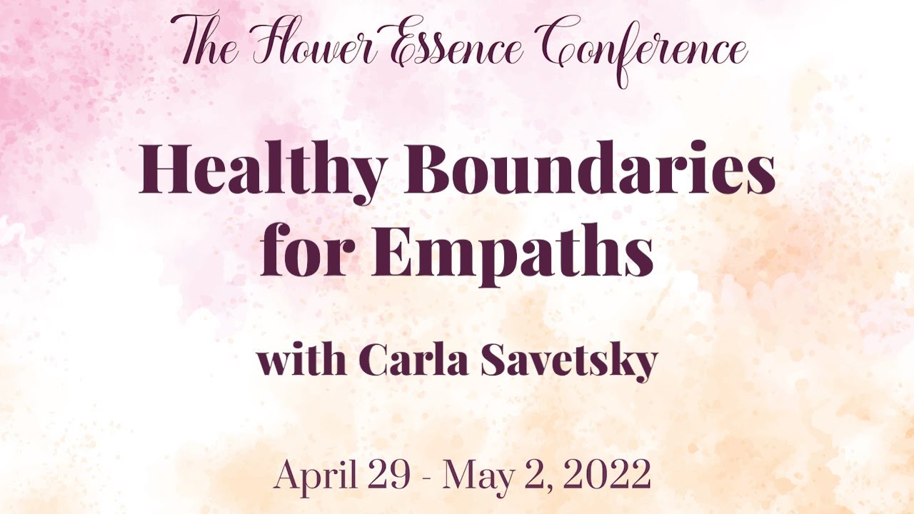 Healthy Boundaries for Empaths with Carla Savetsky (excerpt) - YouTube