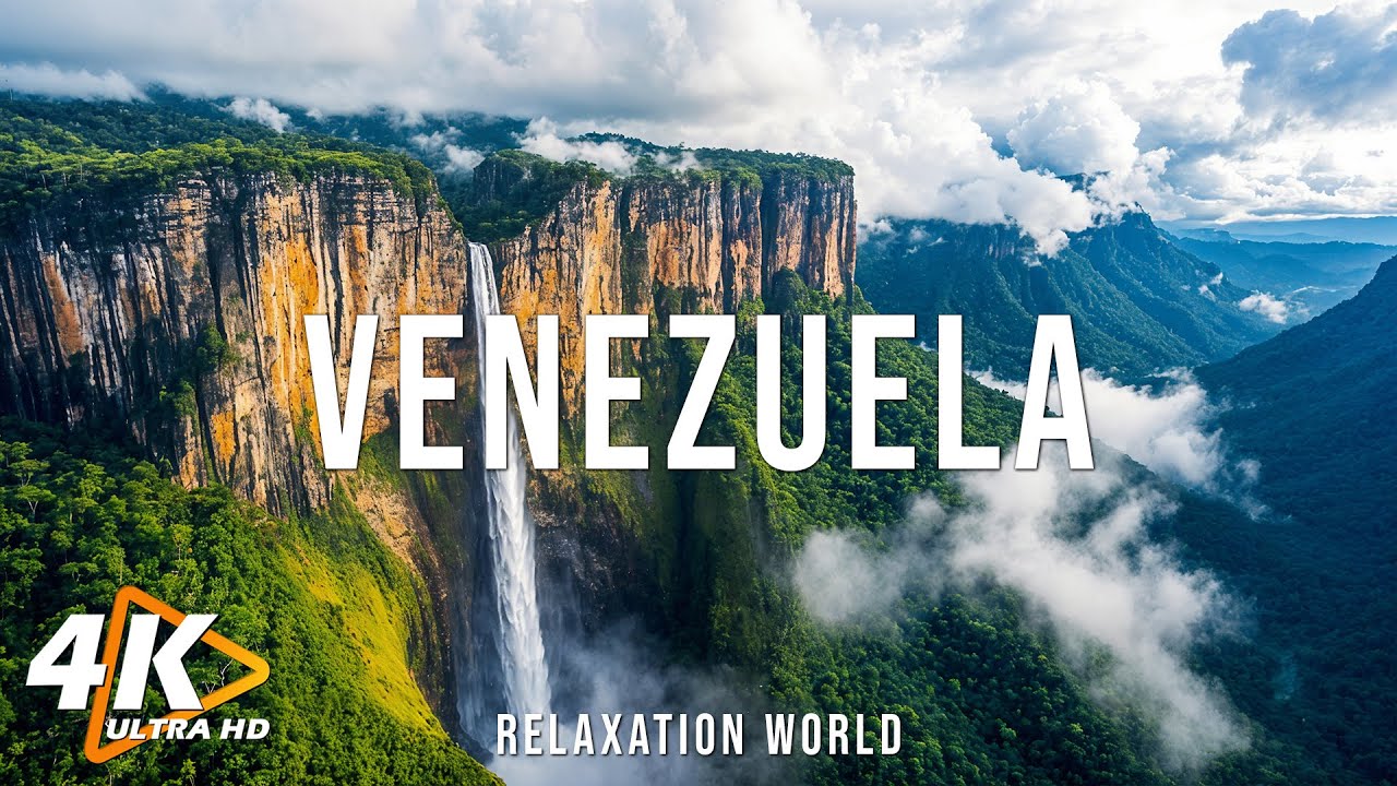 Venezuela 4K - Land of Natural Wonders & Relaxing Music | Scenic ...