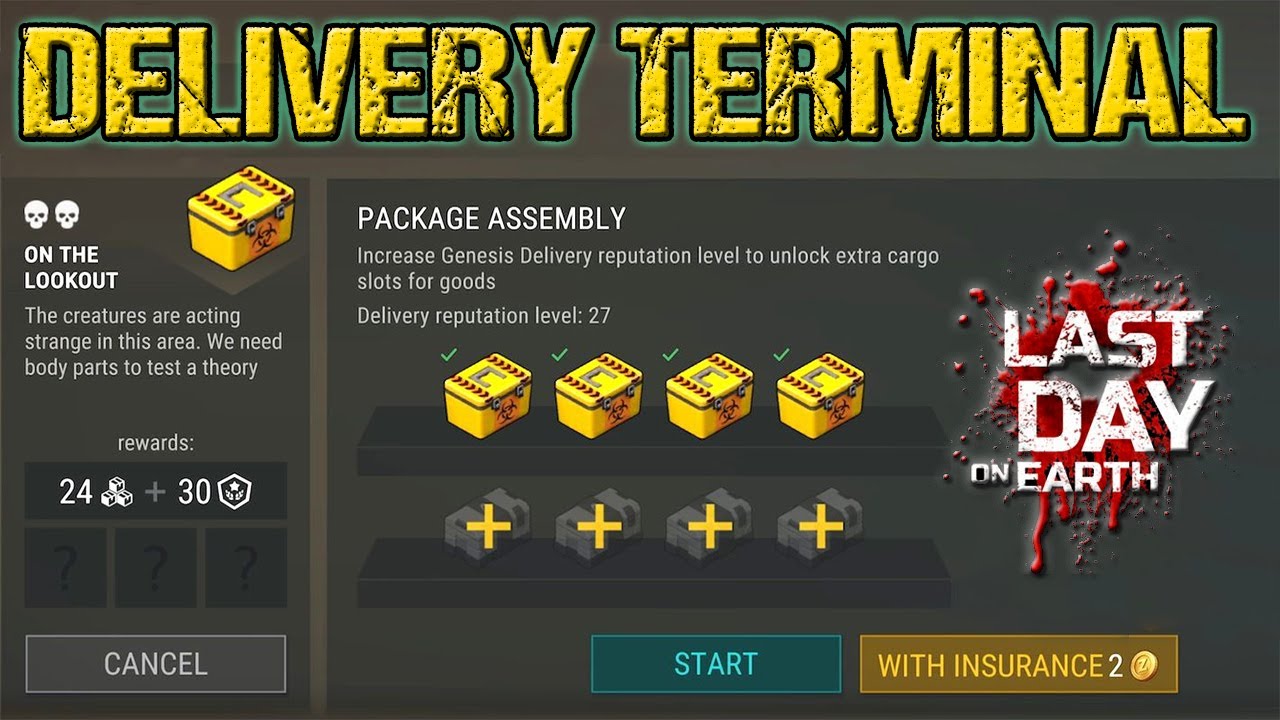 DELIVERY TERMINAL - SEASON 14 - Last Day On Earth - LDOE - YouTube