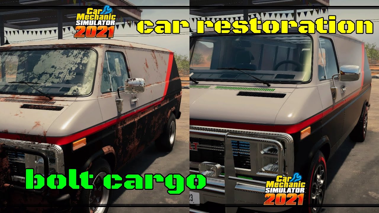 bolt cargo car restoration - YouTube