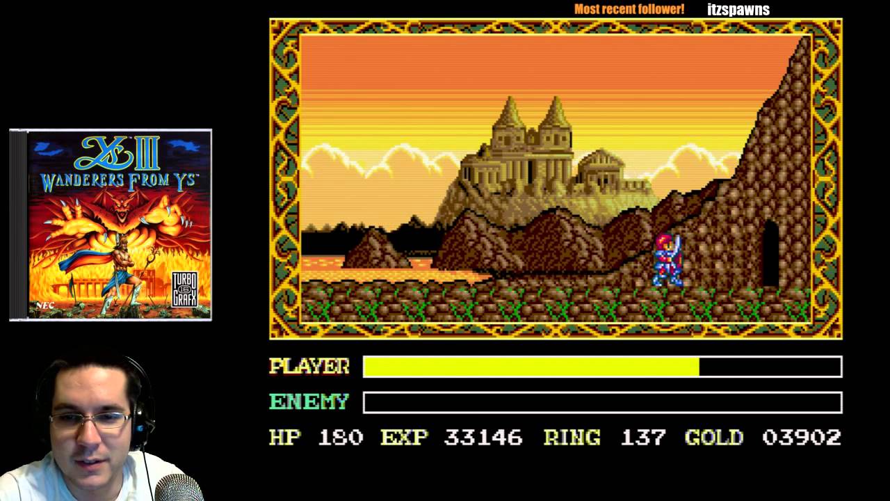 Ys III: Wanderers from Ys - Turbo Grafx CD - Part 10 - YouTube