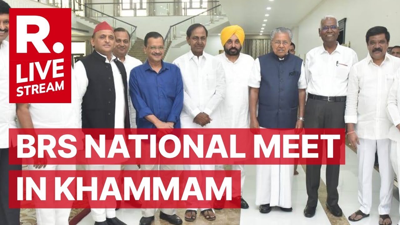 LIVE: BRS' Mega Public Rally With Top Opposition Leaders At Telangana's ...