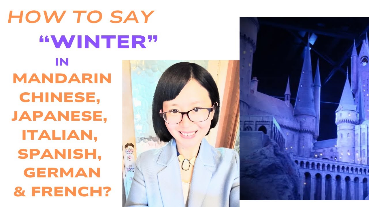 How To Say "Winter" in 6 Different Languages? | Easy Learn Languages ...