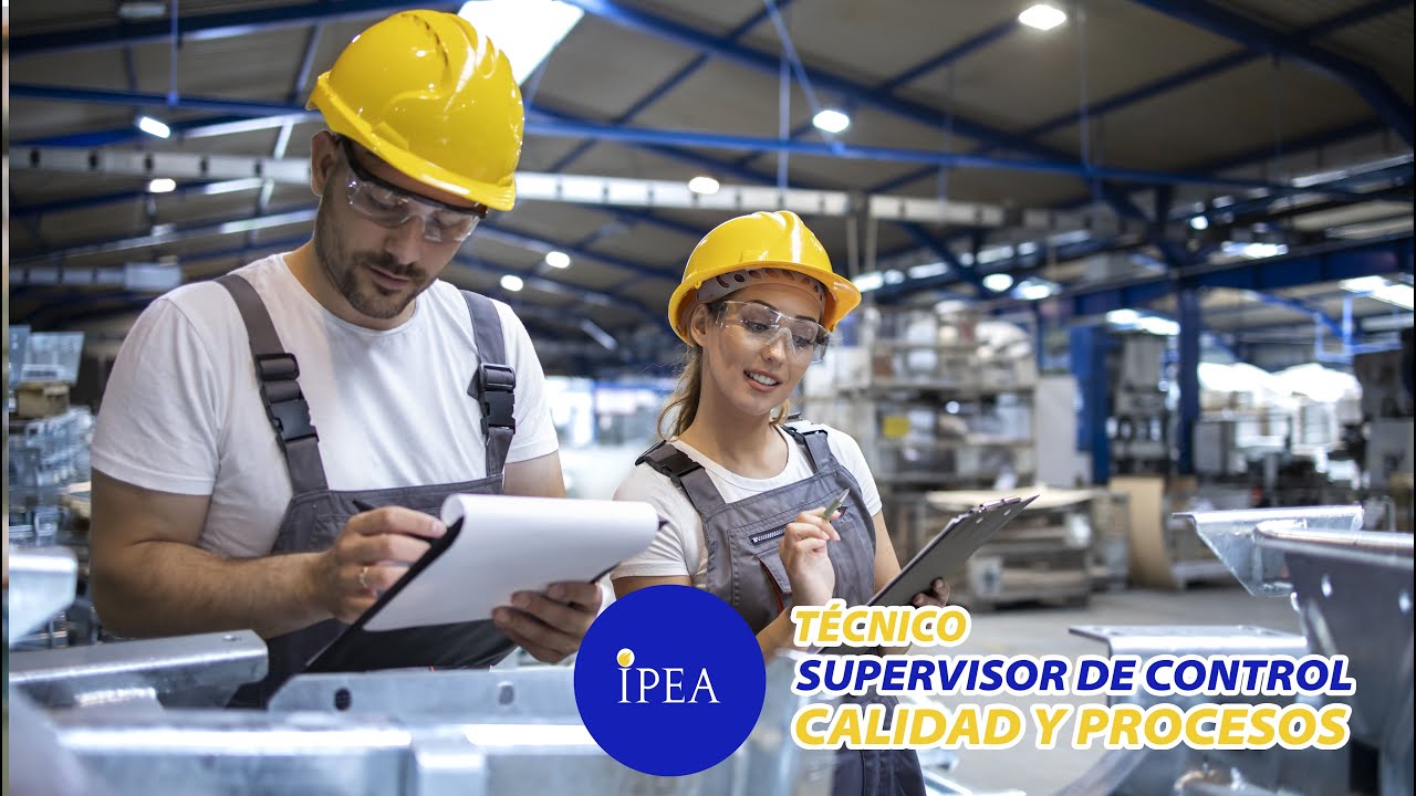 Técnico en supervisor de control de calidad y procesos - YouTube