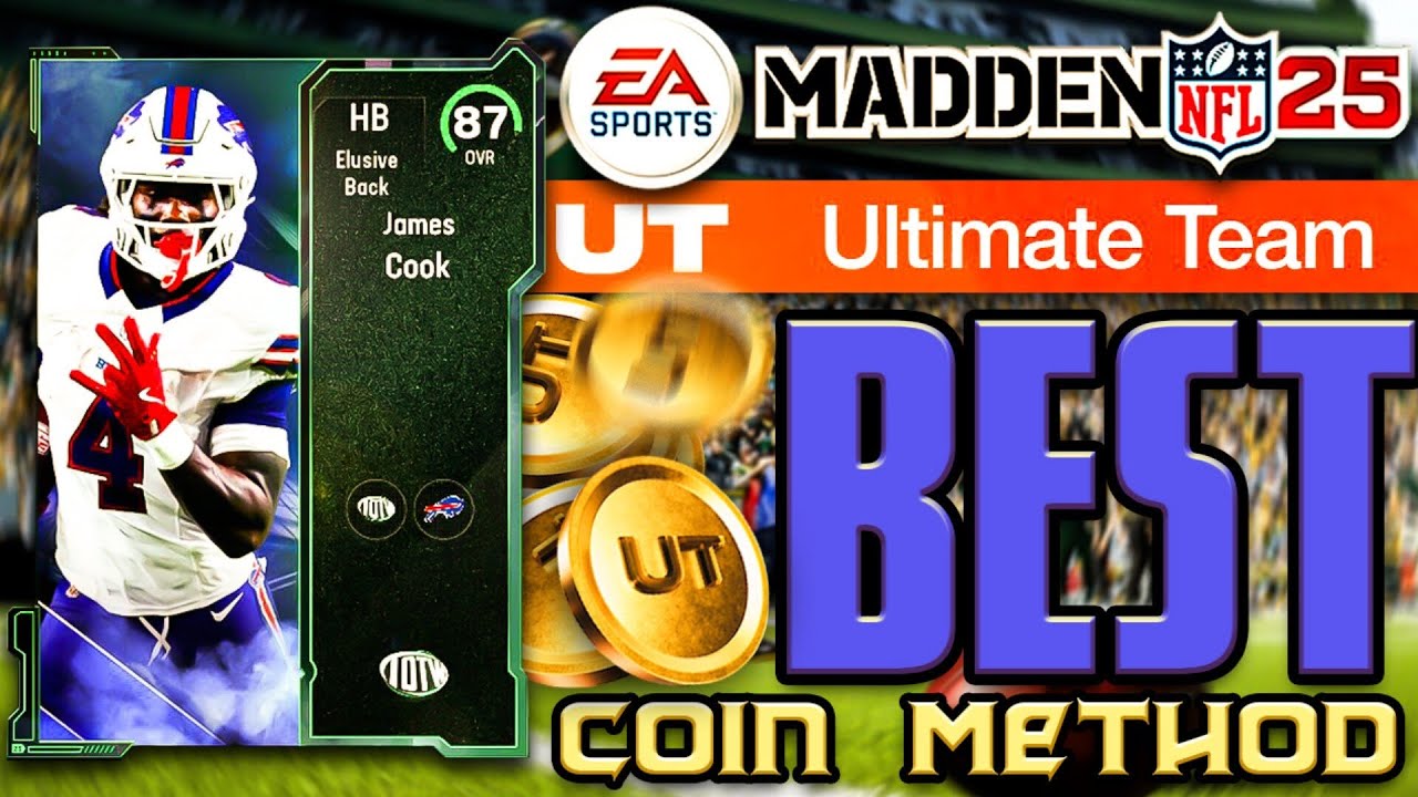 BEST COIN MAKING METHODS IN MADDEN 25 RIGHT NOW! MAKE MILLIONS OF COINS ...