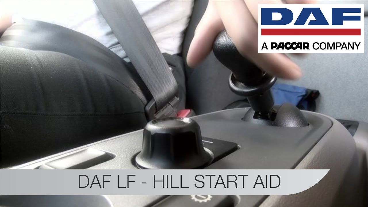 DAF Trucks UK | LF Driver Training | Hill Start Aid - YouTube