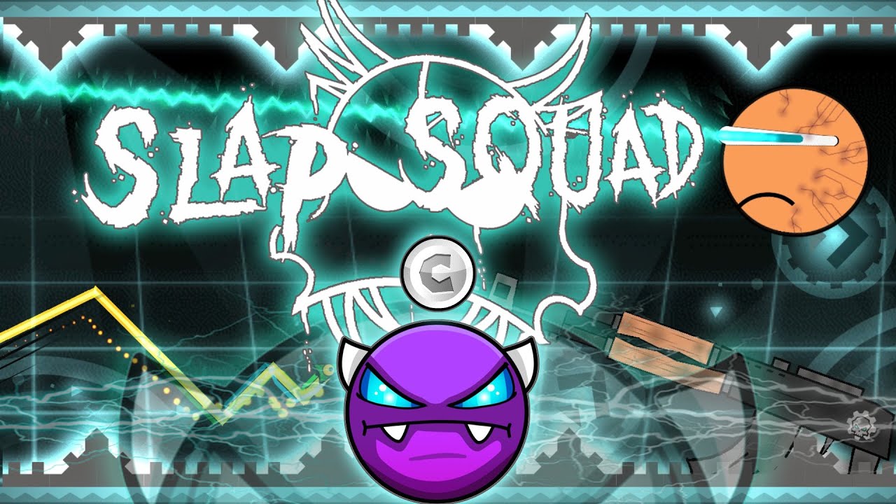 SLAP SQUAD I By DanZmeN | Easy Demon | All Coins | Geometry Dash 2.11 ...
