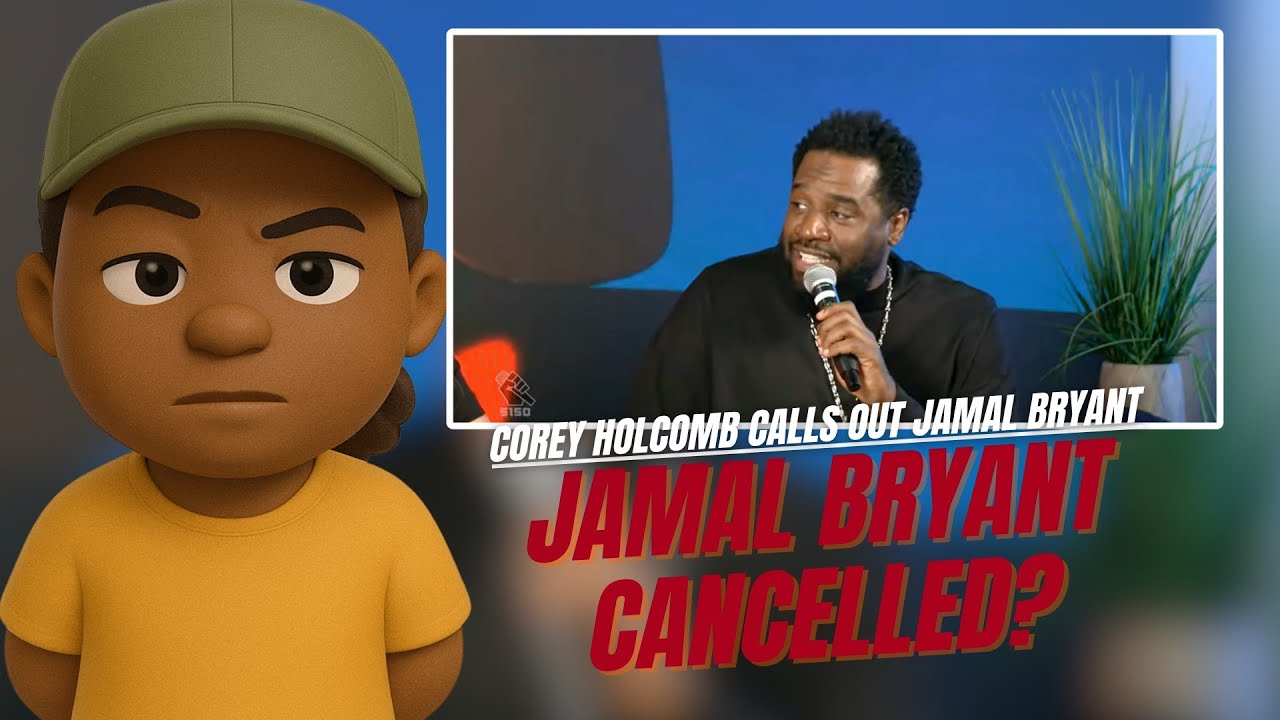 Corey Holcomb Calls Out Jamal Bryant with No Filter - YouTube