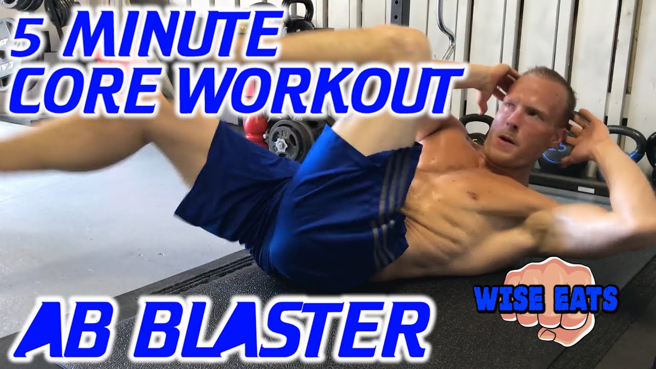 The Ab Blaster: 5-Minute Core Routine / Ab Workout / Kettlebell Core ...