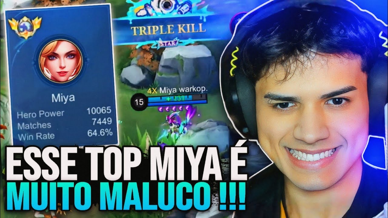 A MELHOR MIYA DO MUNDO JOGA MUITOO !!! - YouTube