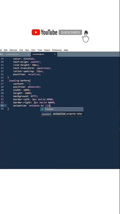 CSS Loading Effect|CSS Loading Animation #html #htmlcss #css #coding #short #shorts #shortvideo ...