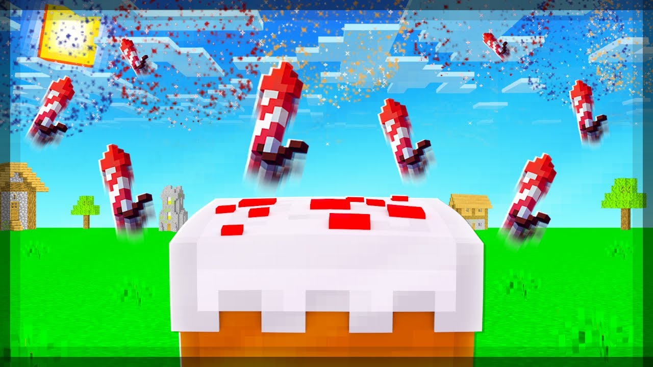 How to Build a Working Cake Confetti Cannon in Minecraft | KindZombie ...