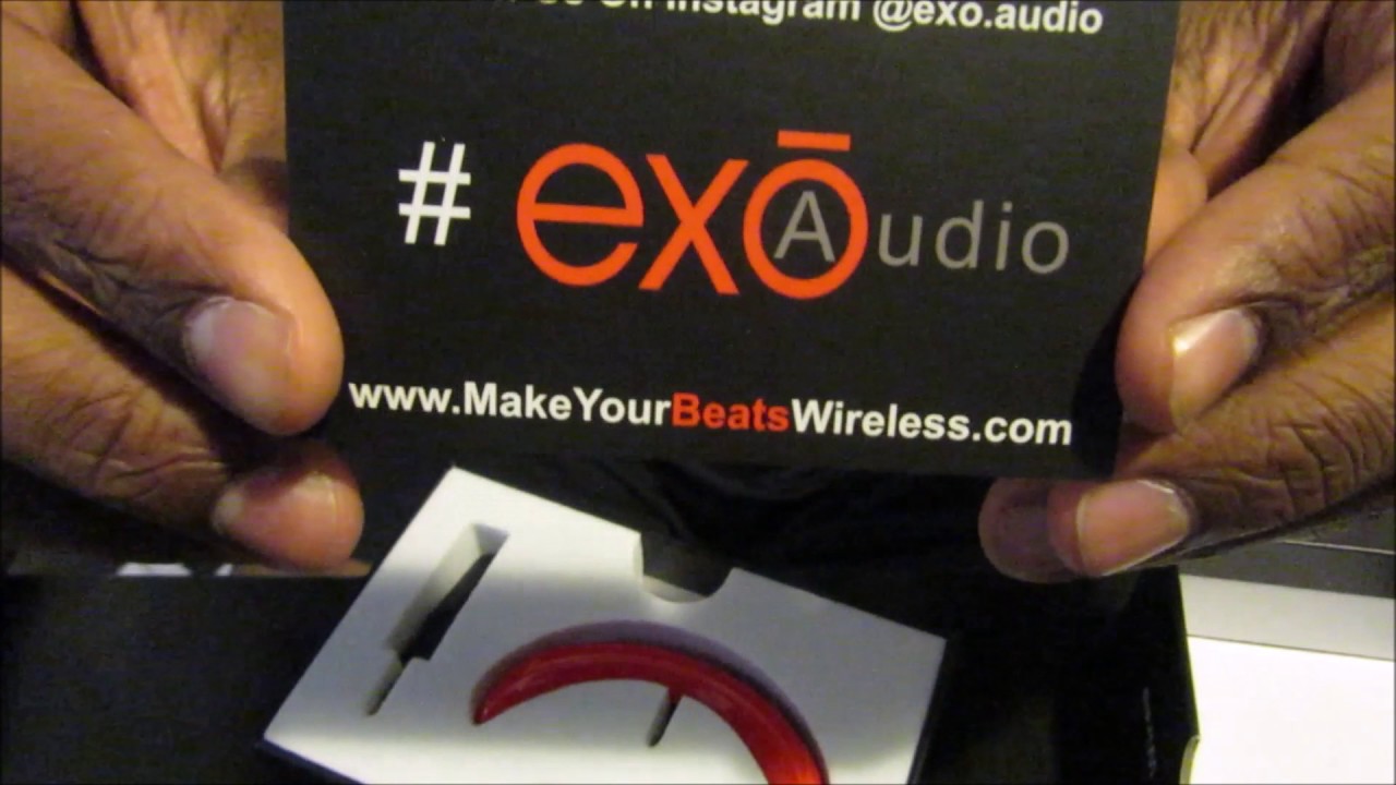 Unboxing EXO Audio (Wireless adapter for beats) - YouTube