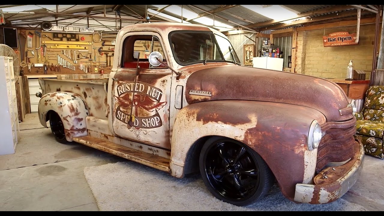 Rusty old LS POWERED 1948 Chevy Pickup Truck! - YouTube