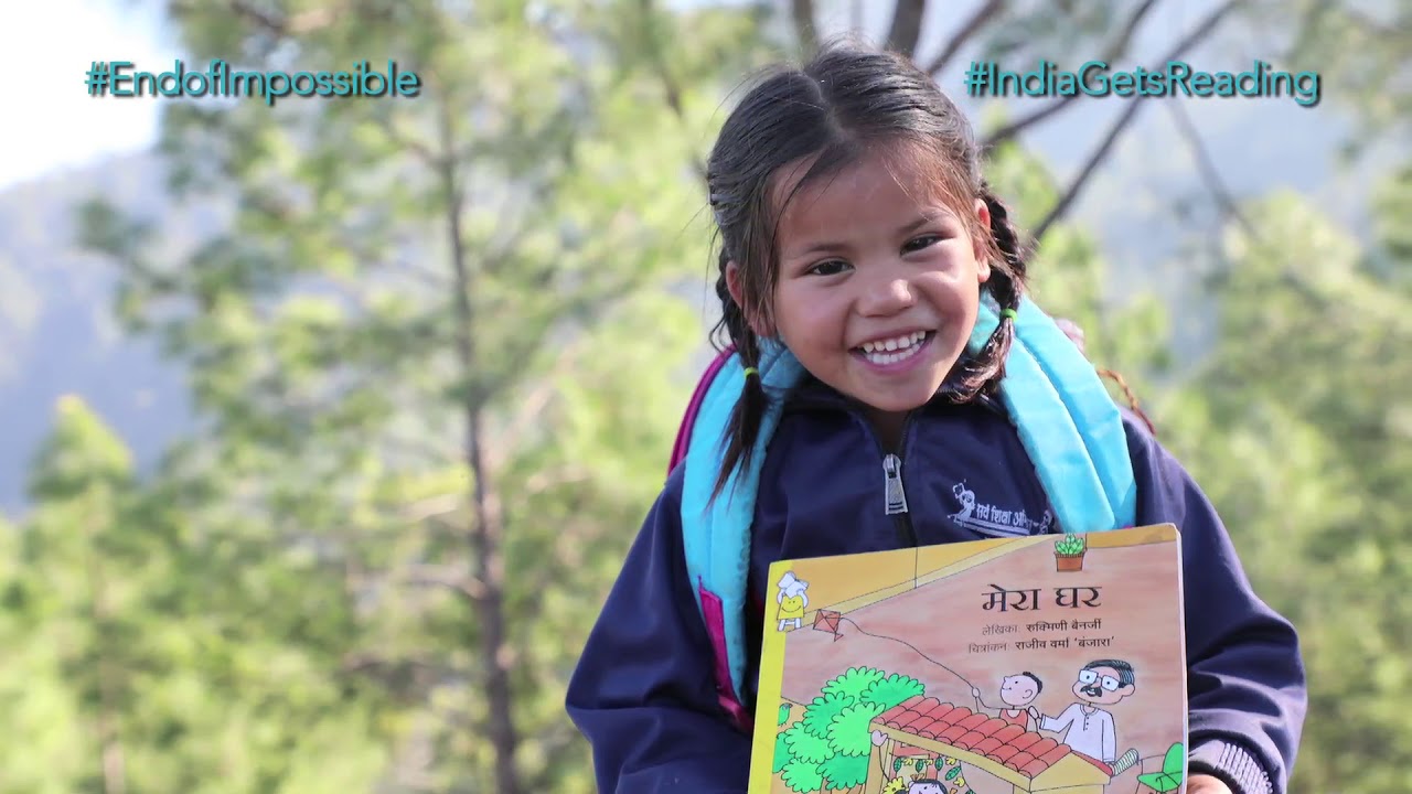 Reading Campaign #IndiaGetsReading - YouTube