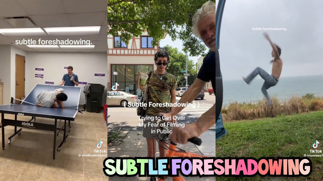 Subtle Foreshadowing 👥 TikTok trend compilation 🎵 - YouTube