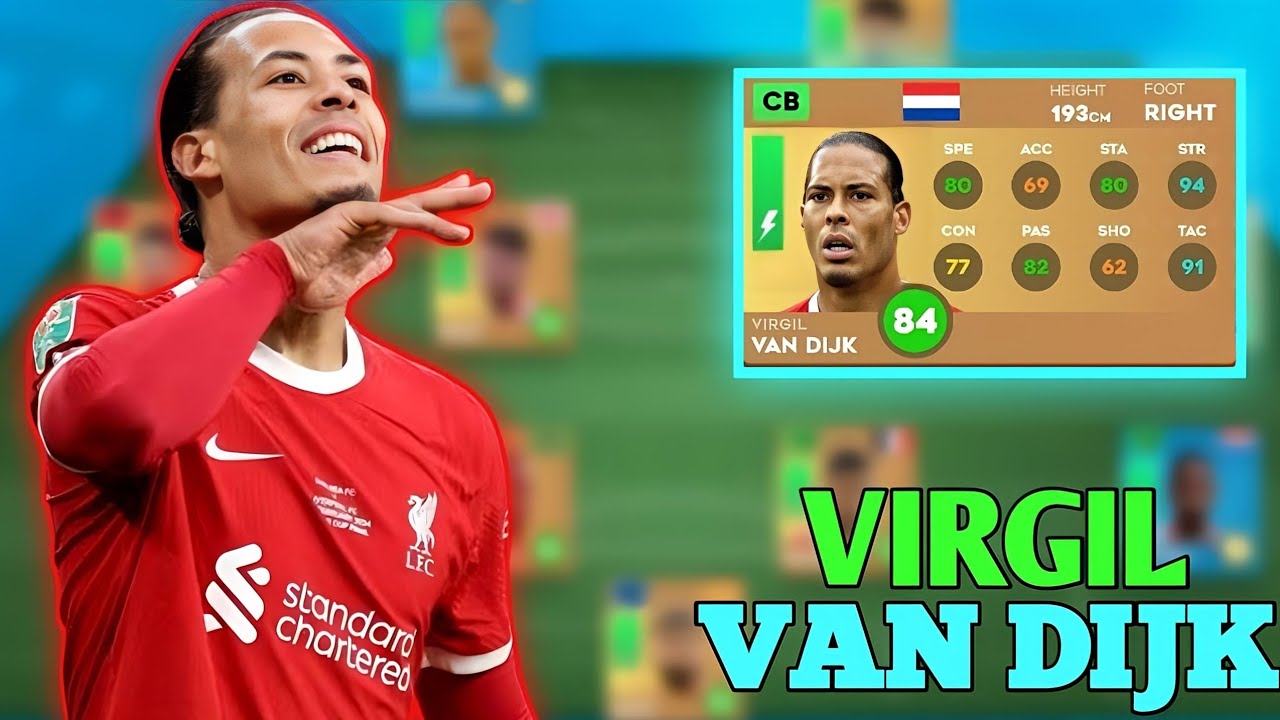 Prime Virgil Van Dijk In Dream League Soccer 24 😱 | DLS 24 - YouTube