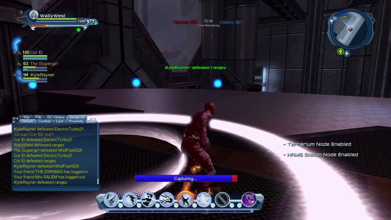 DCUO - Friends vs. Speedsters United - YouTube