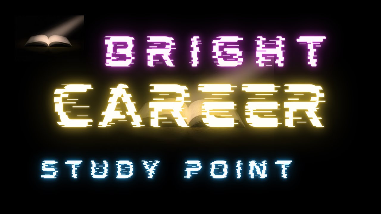 Bright career study point - YouTube