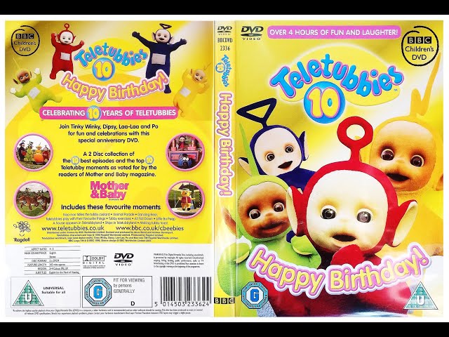Teletubbies Dvd Cover