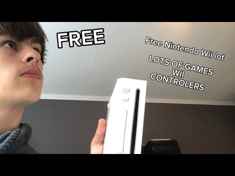 Free Nintendo Wii and games from Facebook unboxing - YouTube