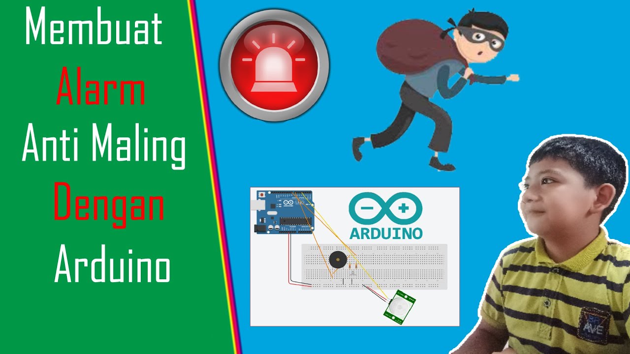 Project Arduino | Membuat Alarm Anti Maling - YouTube