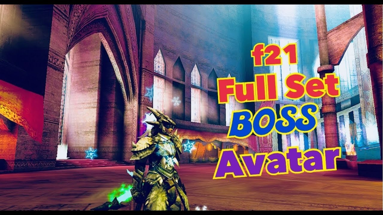 Avabel Online: f21 Boss Avatar (FULL SET) - YouTube