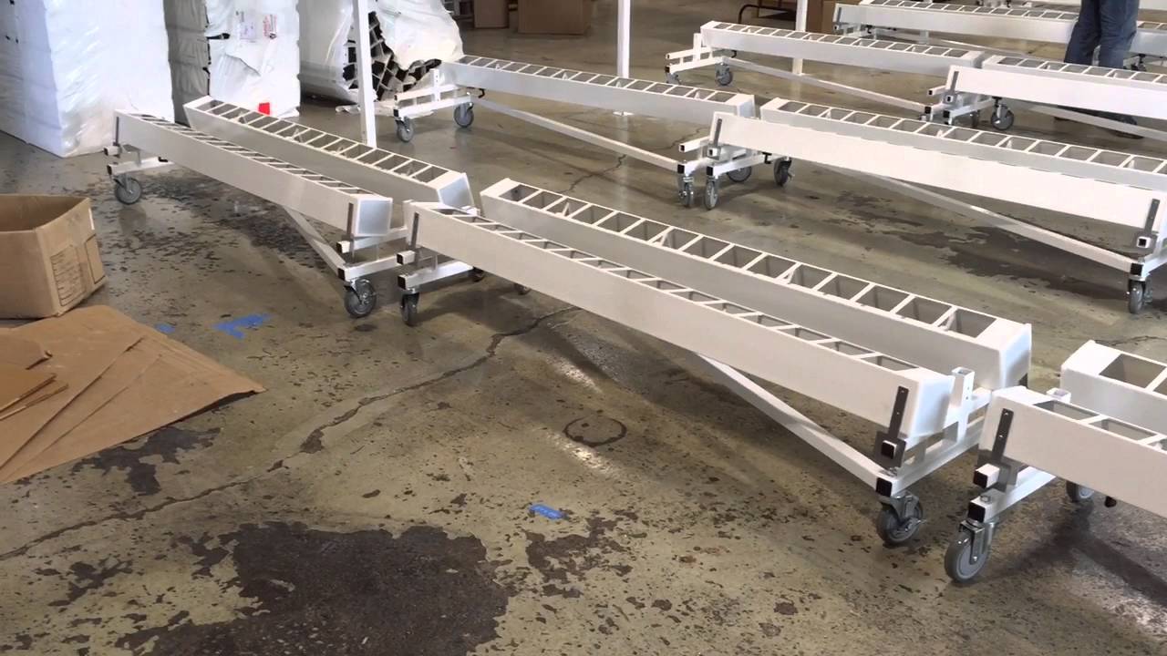 The 3T Farm & Bright Agrotech Rack Construction - YouTube