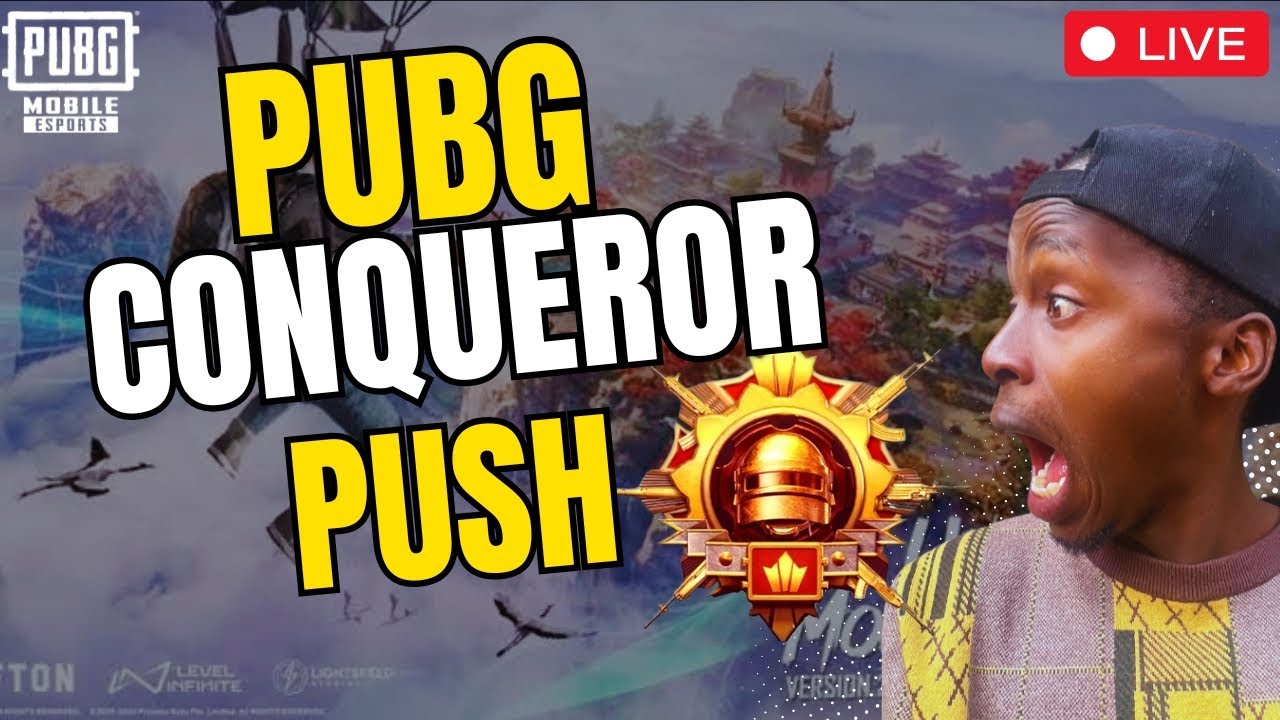 🔴 LIVE CONQUEROR RANK PUSH new SEASON pt. 3 | PUBG Mobile - YouTube
