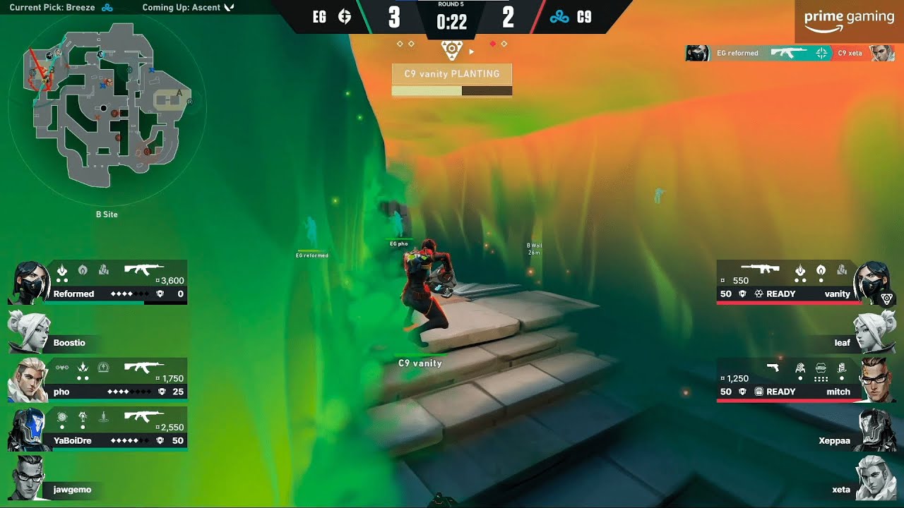 C9's Vanity INSANE 5 HP 1 v 3 CLUTCH - C9 vs EG - YouTube