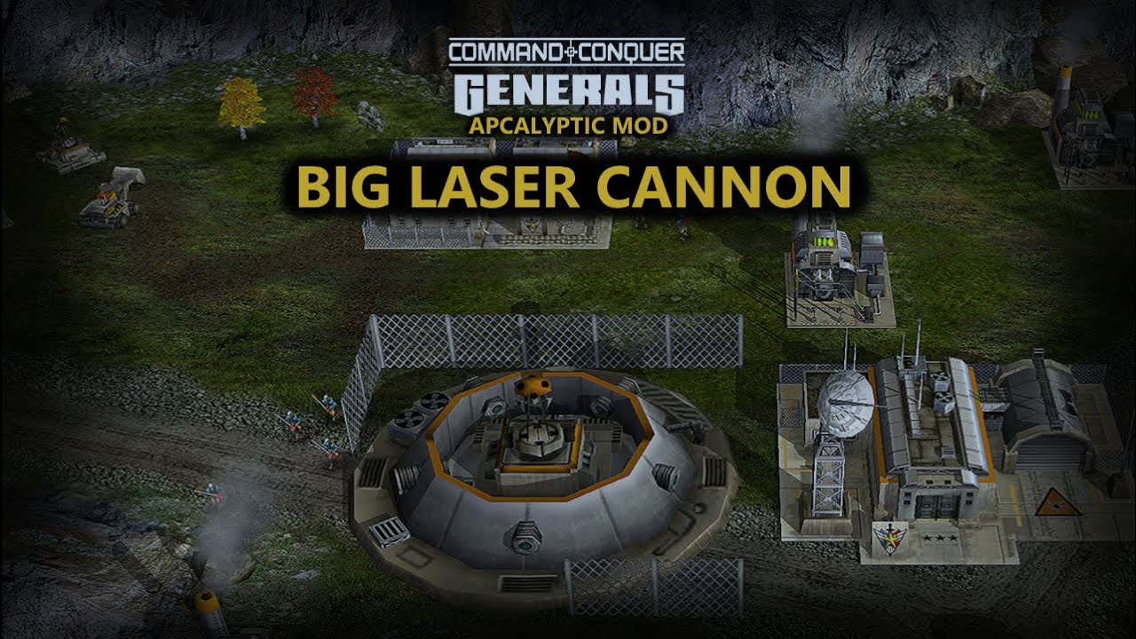 General Townes Big Laser Cannon Generals Zero Hour Apocalyptic mod ...