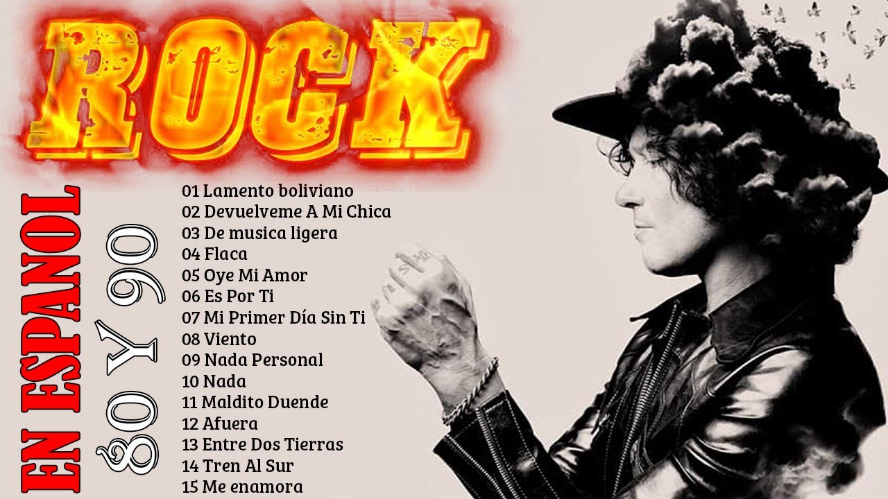 MIX Rock en Español de los 80 y 90: Enrique Bunbury, Andrés Calamaro ...