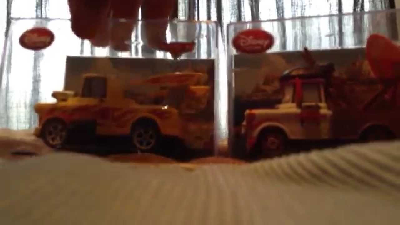 Disney Pixar Cars Drag Star Mater and Kabuki Mater Disney Store ...