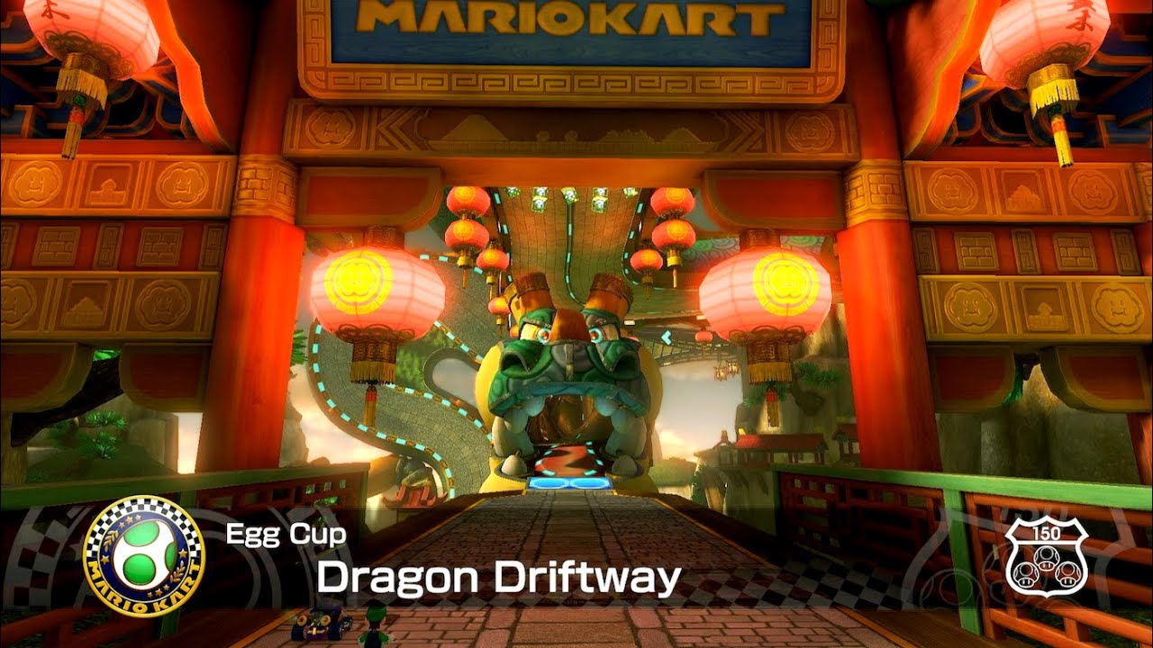 Mario Kart 8 Deluxe - Yoshi Circuit, Excitebike Arena, Dragon Driftway ...