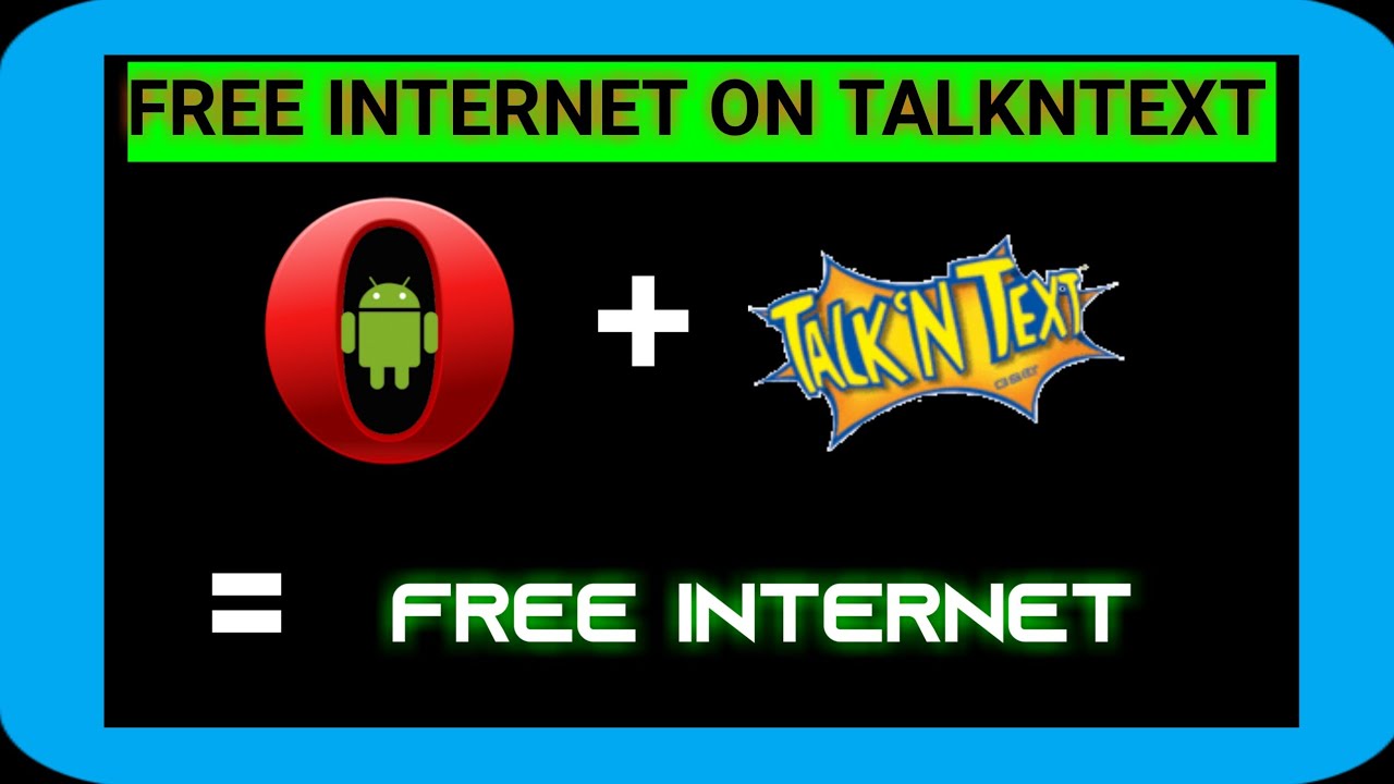 FREE INTERNET ON TNT SIM USING OPERAMINI HANDLER - YouTube