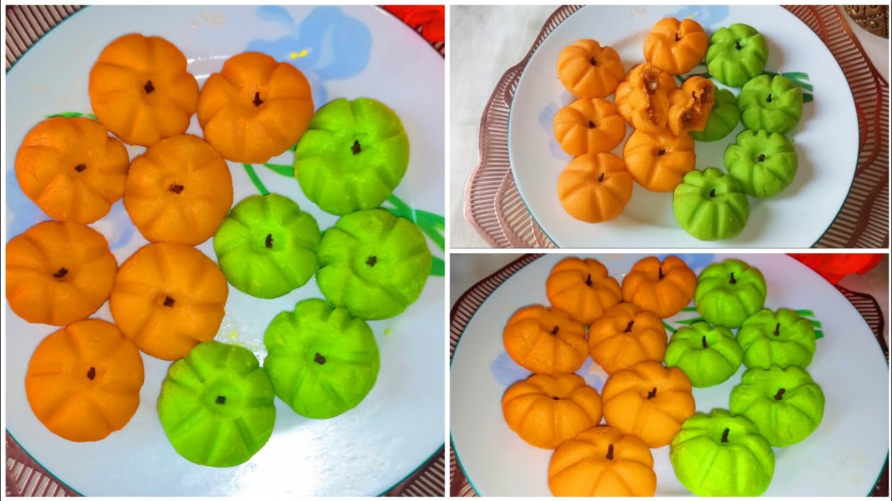 কাঁচা পাকা মিষ্টি কুমড়া পুলি পিঠা || Puli Pitha Recipe - YouTube