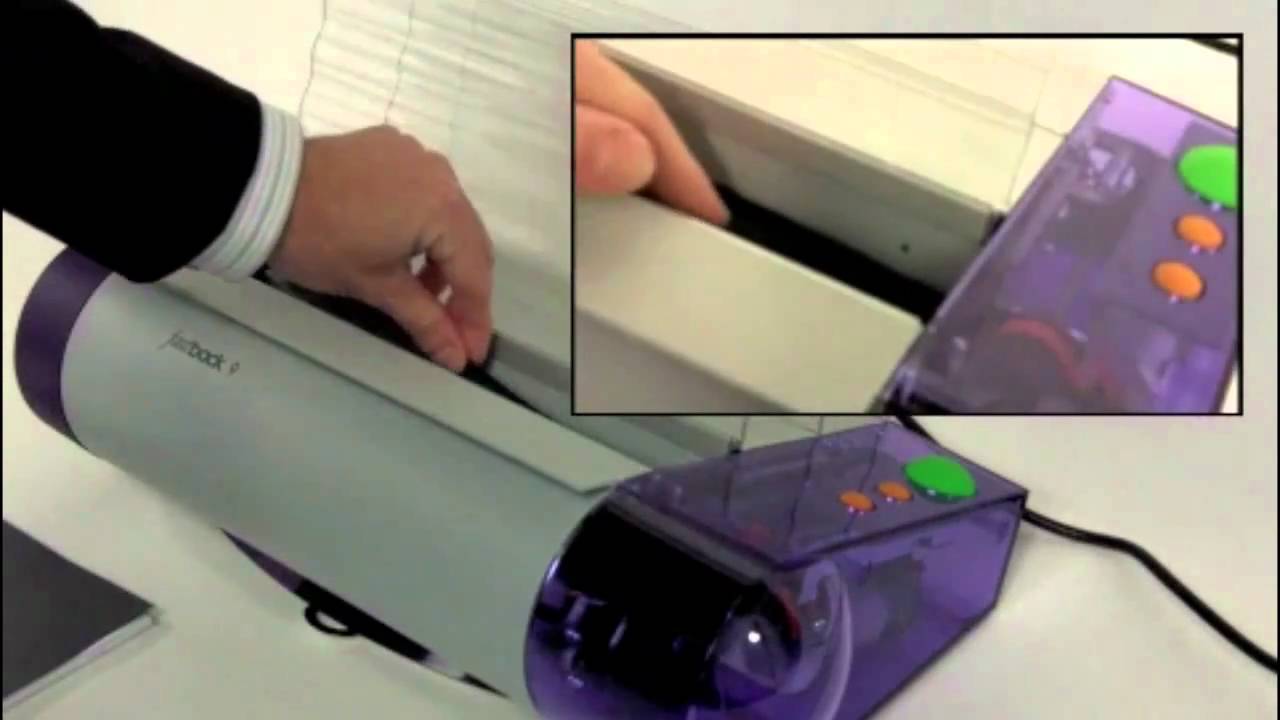 Folding LX Binding Strips For Use with the Fastback Model 9 Binding System - YouTube