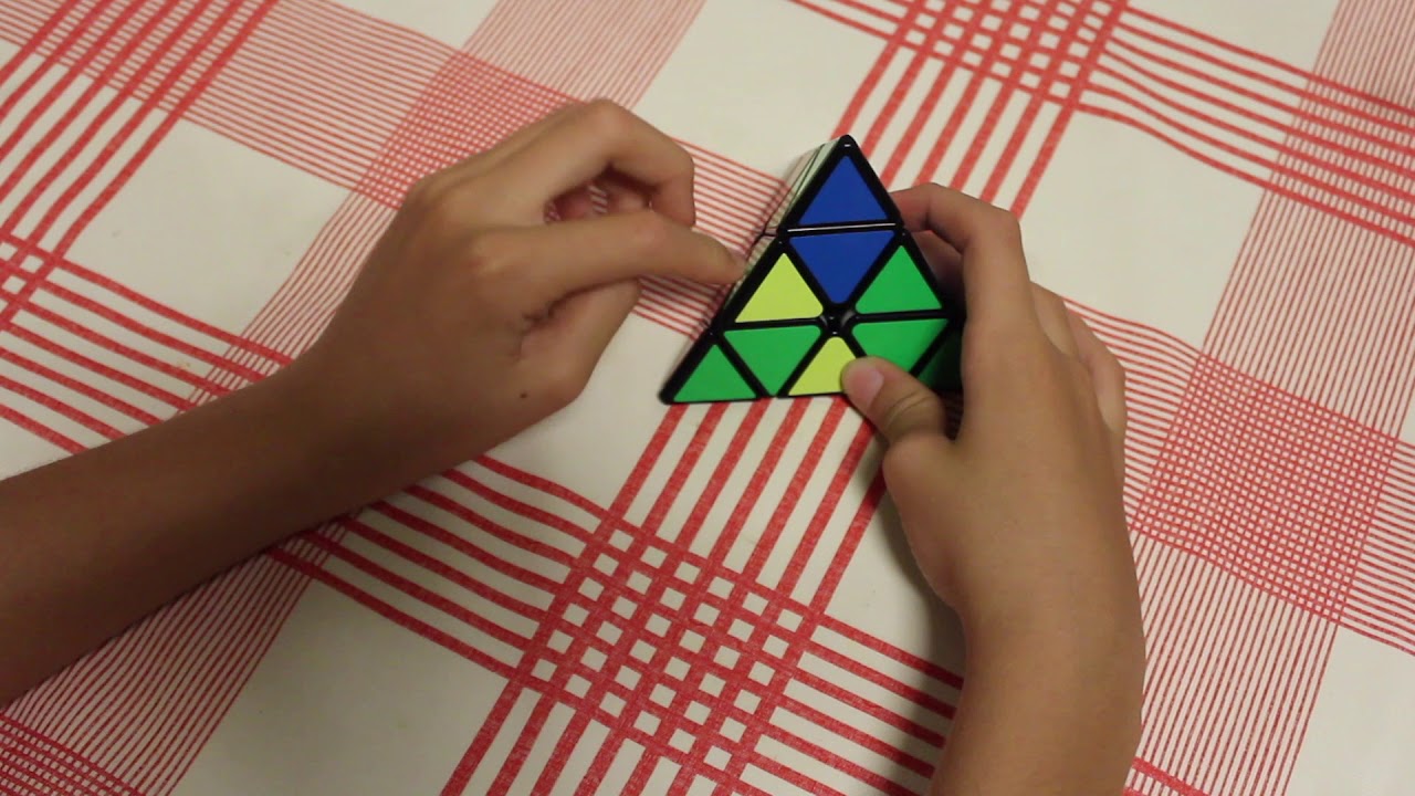 Tutorial Pyraminx Mi Primer Tutorial ¿vale Youtube
