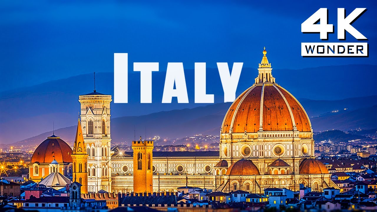 FLYING OVER ITALY 4K UHD - Relax and Explore Italy’s Iconic Landmarks ...