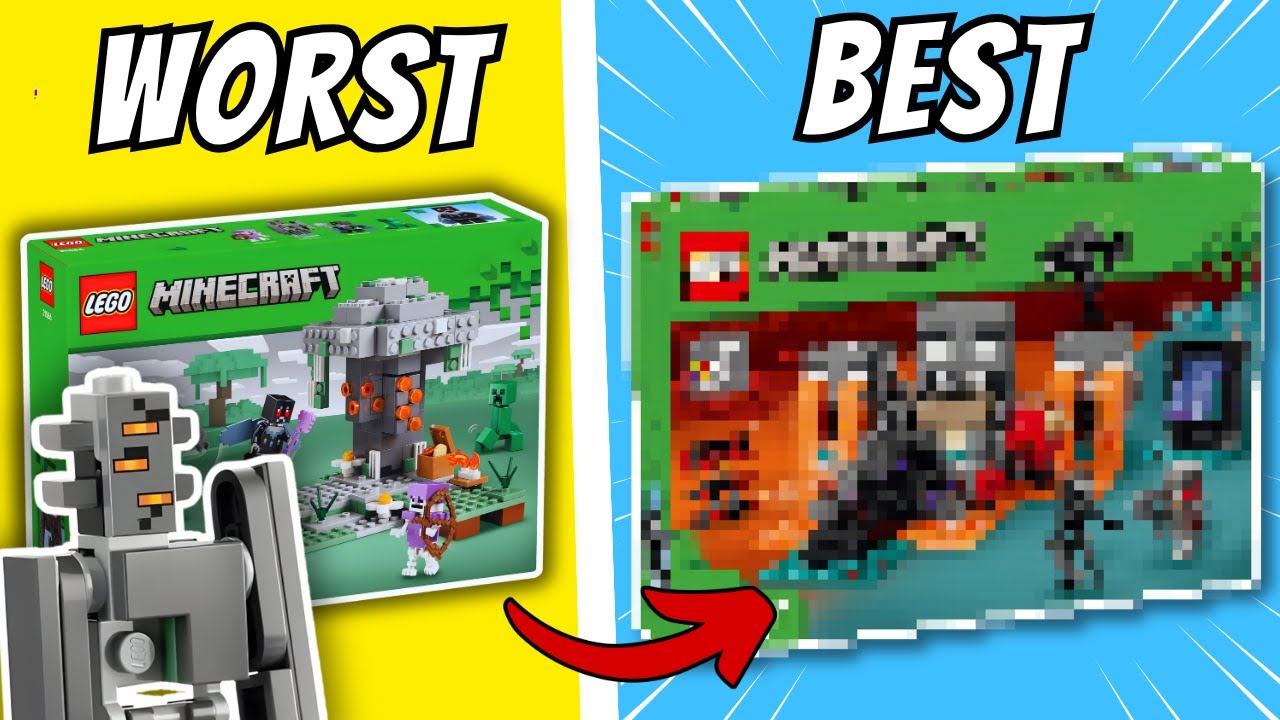 Ranking Every NEW LEGO Minecraft 2026 Set (Worst to Best) - YouTube