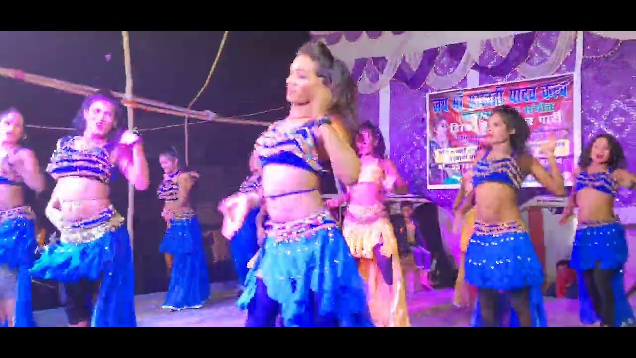 GROUP DANCE HUNGAMA VIDEO 2024 | TIJA YADAV NACH PARTY PARAS PAKARI ...