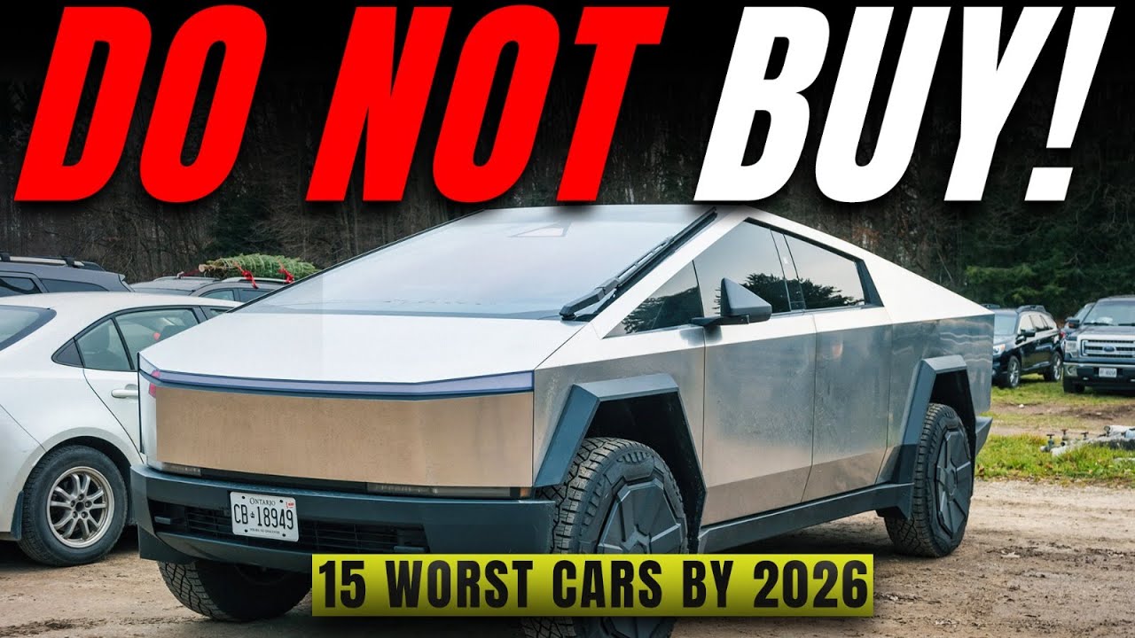 15 Cars that'll be WORTHLESS in 2026 - Here's WHY - YouTube